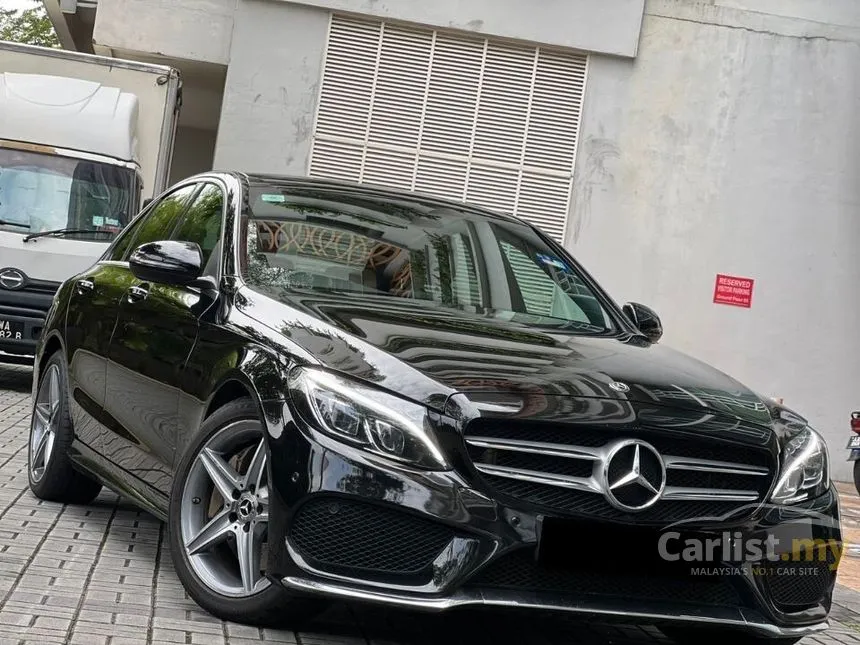 Used 2018 Mercedes Benz C250 2.0 AMG Facelift 9 Speed Full Service ...