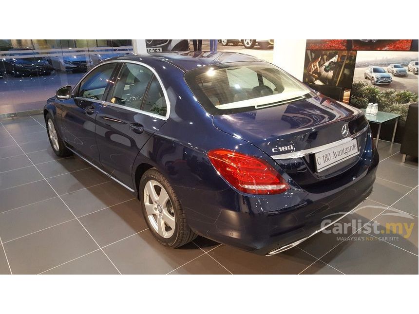 Mercedes-Benz C180 2017 Avantgarde 1.6 in Selangor Automatic Sedan Blue ...