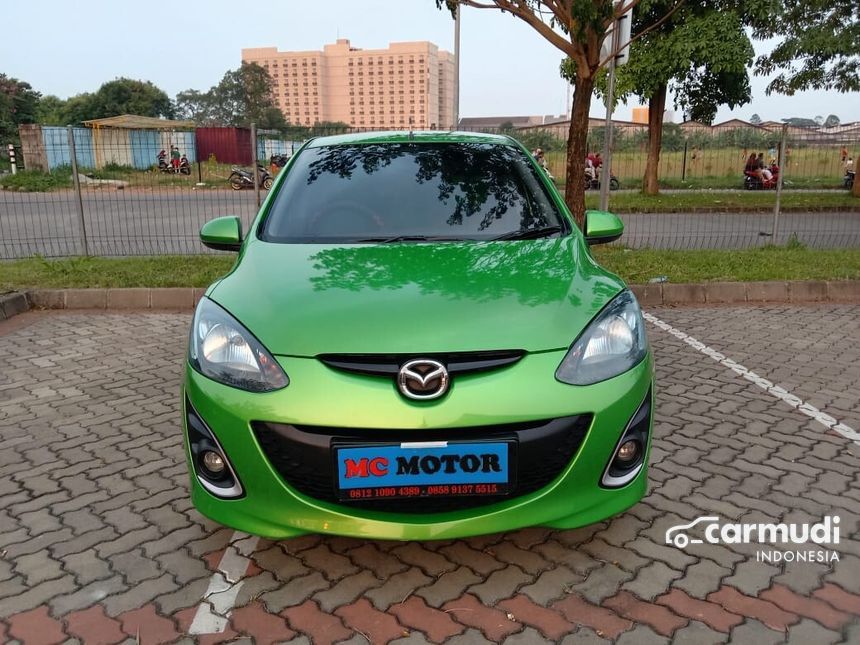 Jual Mobil Mazda 2 2010 R 1.5 di Banten Automatic Hatchback Hijau Rp 85 ...