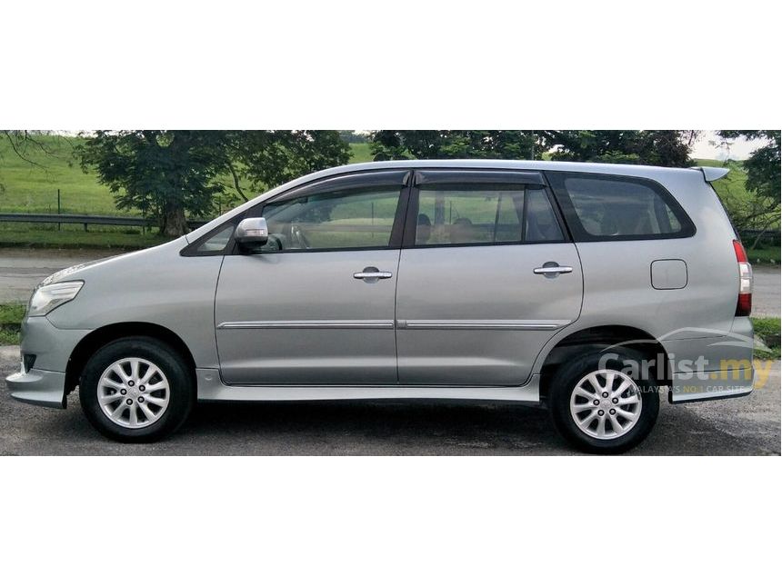 Toyota Innova 2014 G 2.0 in Selangor Automatic MPV Silver for RM 58,800 ...