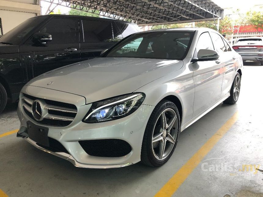 Recon 2015 Mercedes-Benz C200 2.0 AMG UNREG ( RED LEATHER, HUD, POWER ...