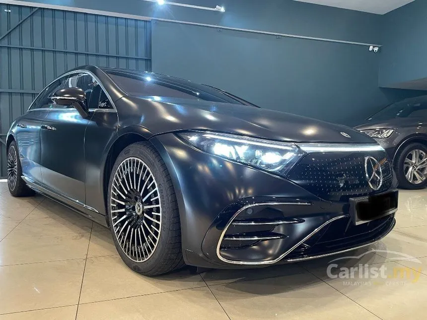 Used 2022 Mercedes-Benz EQS 450 4MATIC AMG Line used - Carlist.my