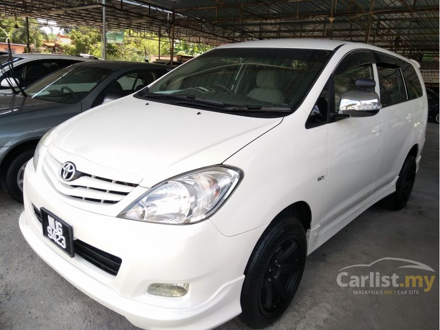 Toyota Innova 2010 E 2.0 in Perak Automatic MPV White for RM 35,800 ...