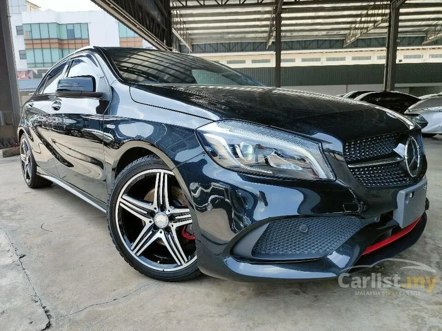 Recon 2018 Mercedes A250 AMG 2.0 Panaromic Roof Harman Kardon Radar LKA BSM Full Leather JP ...