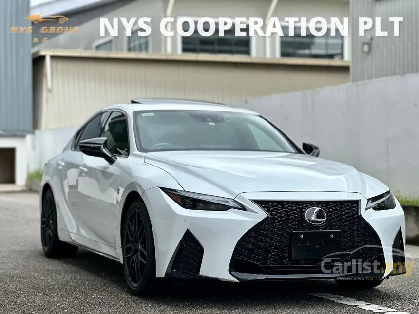 Recon 2021 Lexus IS300 F Sport Mode Black 2.0 Turbo Sedan Unregistered ...