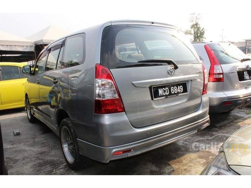 Toyota Innova 2012 E 2.0 in Selangor Automatic MPV Grey for RM 58,000 ...