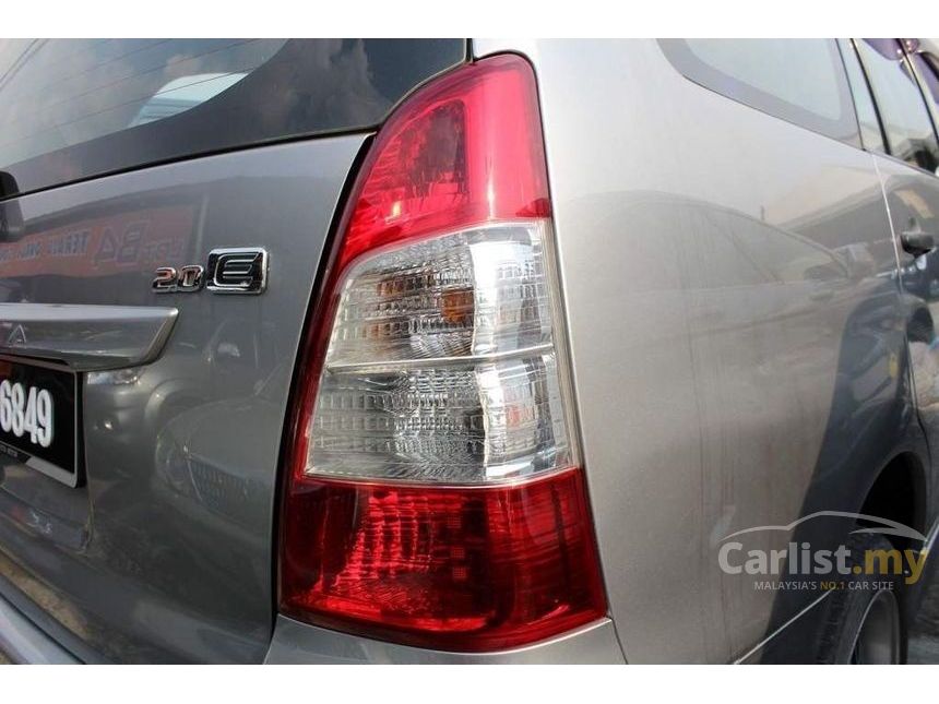 Toyota Innova 2012 E 2.0 in Selangor Automatic MPV Grey for RM 58,000 ...