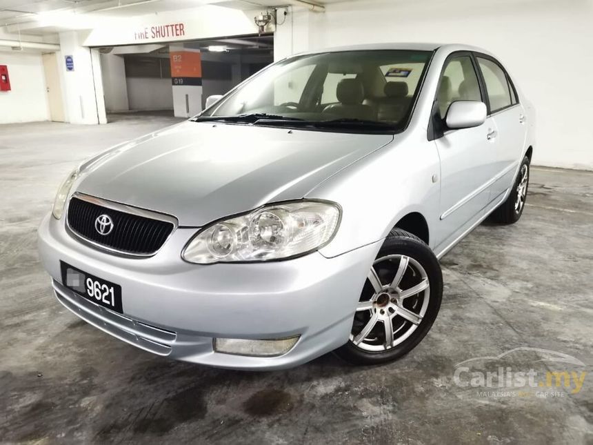 Used 2002 Toyota Corolla Altis 1.8 G Sedan FULL LEATHER SEAT - Carlist.my