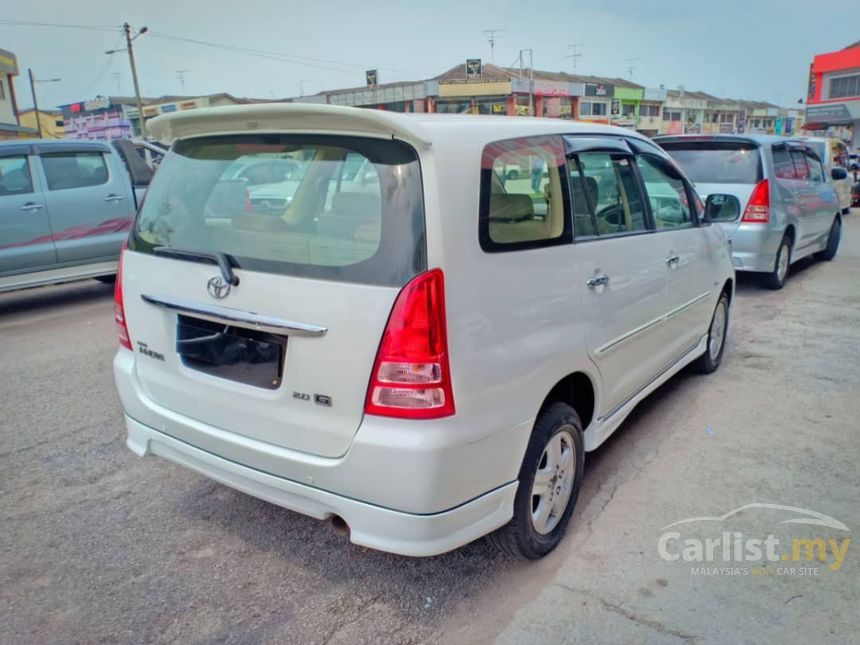 Toyota Innova 2007 G 2.0 in Johor Automatic MPV White for RM 22,800 ...