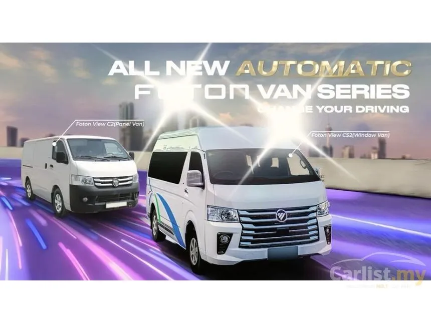 New All-New 6 Speeds Auto Gears with Manual & Sport Mode Foton View C2 ...