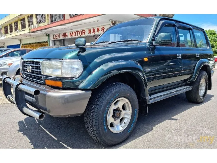 Toyota Land Cruiser 1996 Ninja 4.2 在（state） Manual手动挡 SUV Green 于（价格 ...