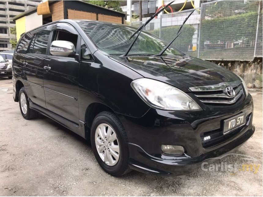 Toyota Innova 2009 G 2.0 in Kuala Lumpur Automatic MPV Black for RM ...