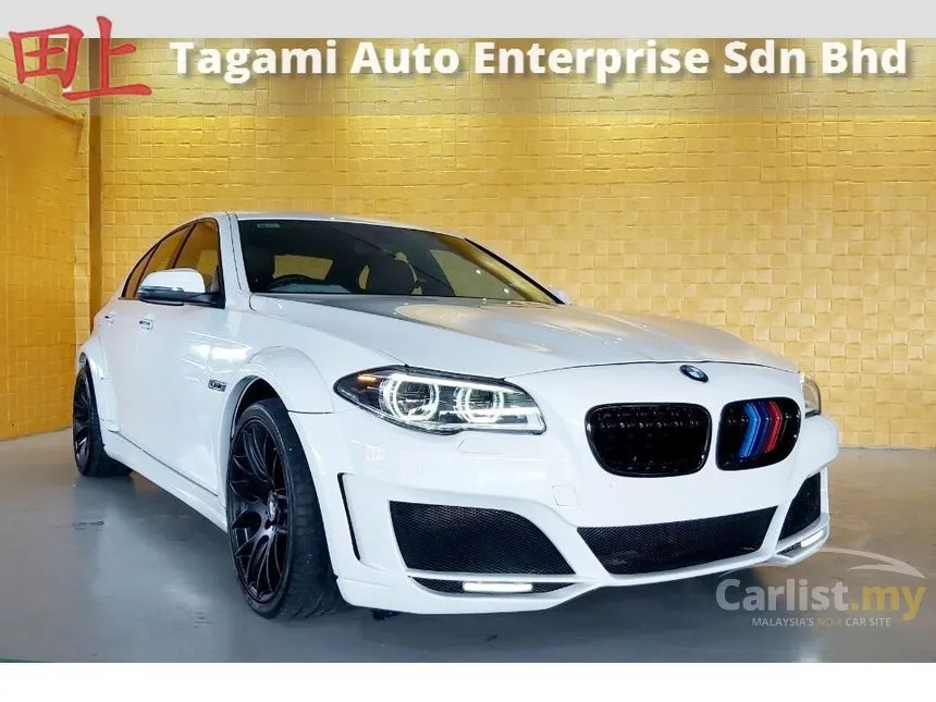 Used 2015 BMW 520i F10 2.0 WIDE BODY KIT FACELIFT DIGITAL METER GO WITH ...