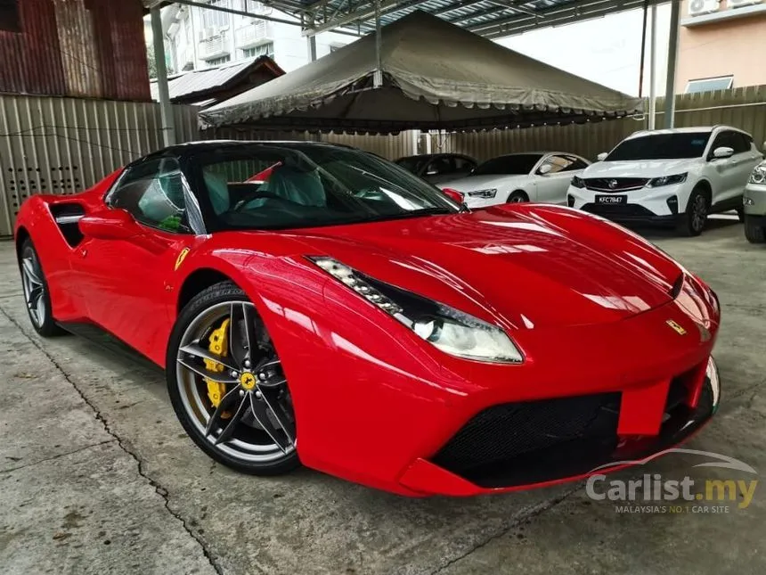 Recon 2018 Ferrari 488 Spider 3.9 Convertible - ROSSO CORSA METALLIC ...