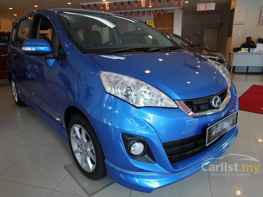 Perodua Alza 2017 S 1.5 in Selangor Automatic MPV Blue for RM 55,832 ...