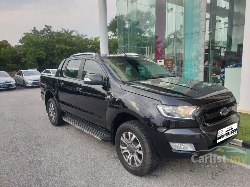 Used 2017 Ford Ranger 3.2 Wildtrak Jet Black Edition Pickup Truck ...
