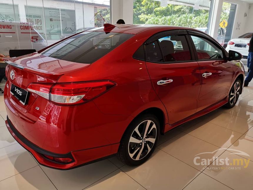 Toyota Vios 2019 J 1.5 in Melaka Automatic Sedan Red for RM 77,200 ...