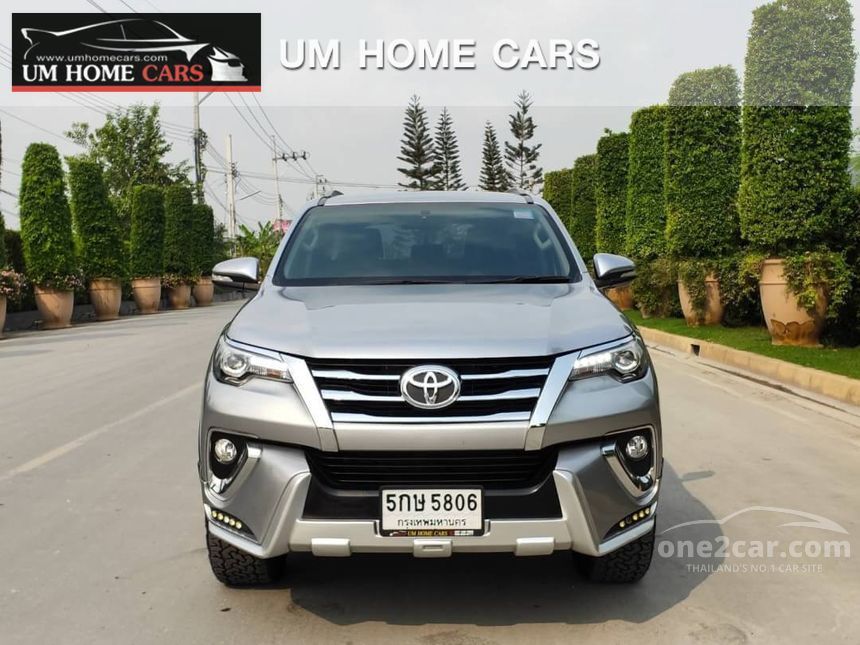 Toyota Fortuner 2017 V 2.8 in กรุงเทพและปริมณฑล Automatic SUV สีเงิน ...