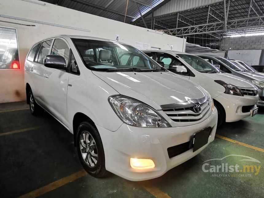 Toyota Innova 2010 E 2.0 in Johor Automatic MPV White for RM 29,500 ...