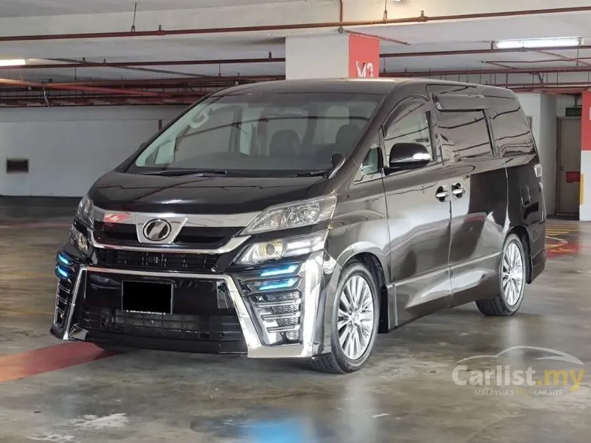 Used 2013 Toyota Vellfire 2.4 Z Golden Eyes MPV (A) CONVERTED FACELIFT BUMPER WARRANTY ACCIDENT ...