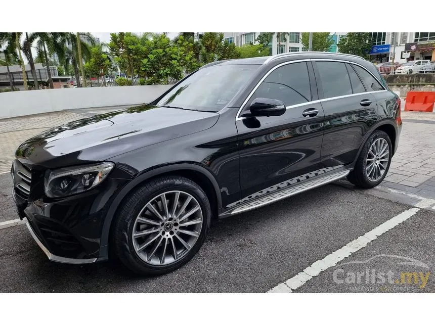 Used 2018 Mercedes-Benz GLC250 Handsome BLACK Colour 2.0 4MATIC AMG Line SUV - Carlist.my