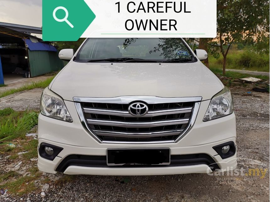 Toyota Innova 2016 G 2.0 in Selangor Automatic MPV White for RM 78,888 ...