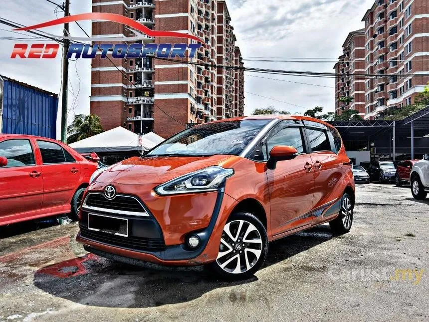 Used 2017 Toyota Sienta 1.5 V Full Spec 2 Power Doors LED Headlights ...