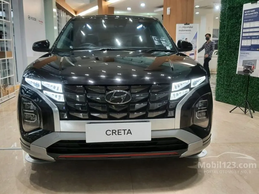 Jual Mobil Hyundai Creta 2023 Prime 1.5 di Banten Automatic Wagon Hitam ...