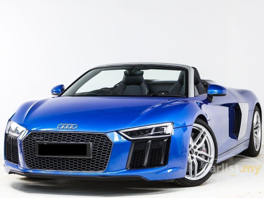 Jual Kereta Audi R8 2017 V10 Plus 5.2 di Selangor Automatik Coupe Blue ...