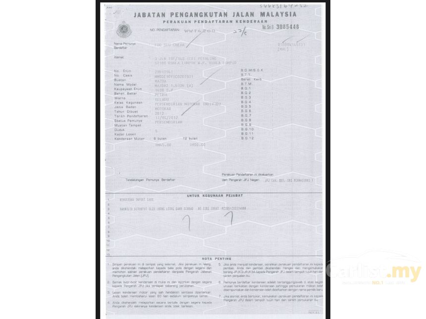 Used 2012 Mazda 2 1.5 V (A) Blacklist dan Gaji Cash Tiada KWSP Pun ...