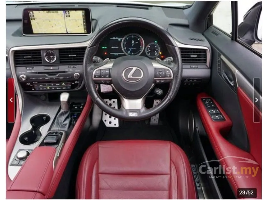 Recon 2017 Lexus RX200t 2.0 F Sport SUV 4 Wheel Drive 3 LED Red Colour ...