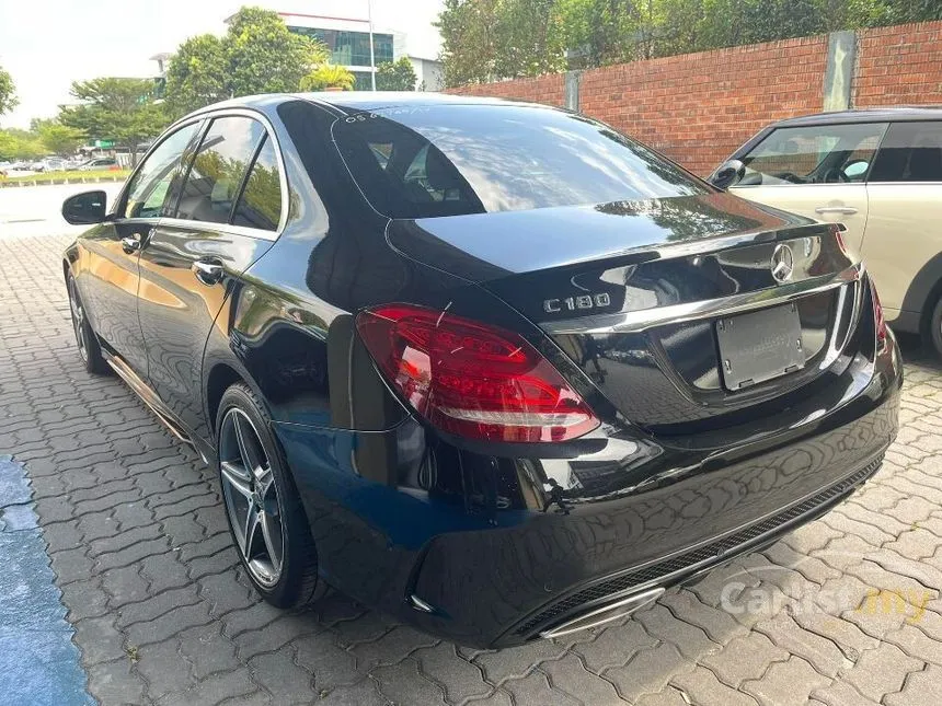 Recon 2017 MERCEDES BENZ C180 AMG 1.6 TURBOCHARGED FREE 5 YEARS ...