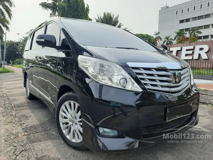 Jual Mobil Toyota Alphard 2011 V 3.5 di DKI Jakarta Automatic MPV Hitam Rp 310.000.000 ...