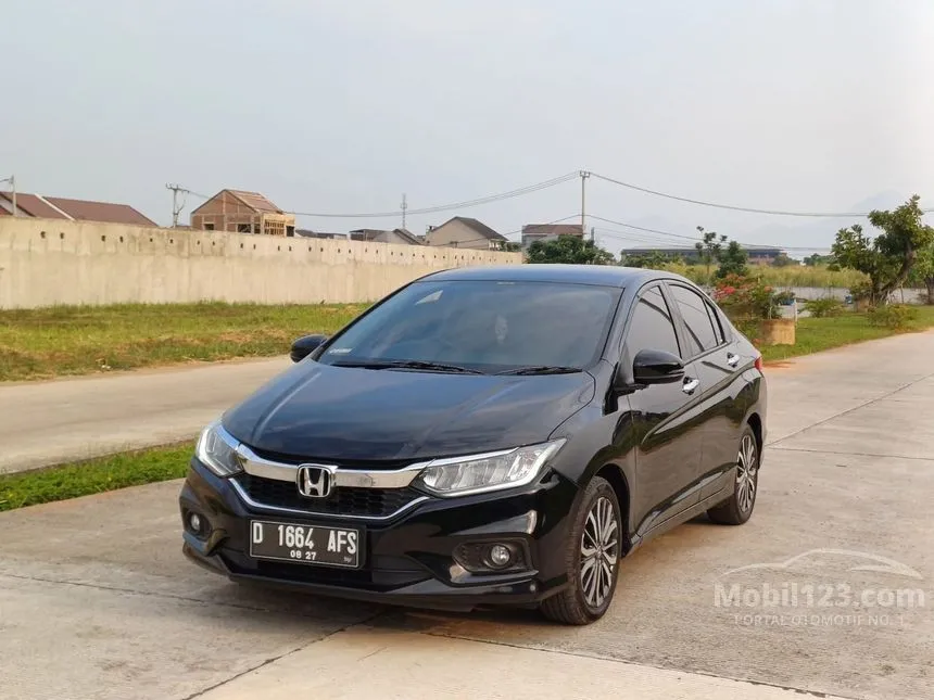 Jual Mobil Honda City 2017 E 1.5 di Jawa Barat Automatic Sedan Hitam Rp ...