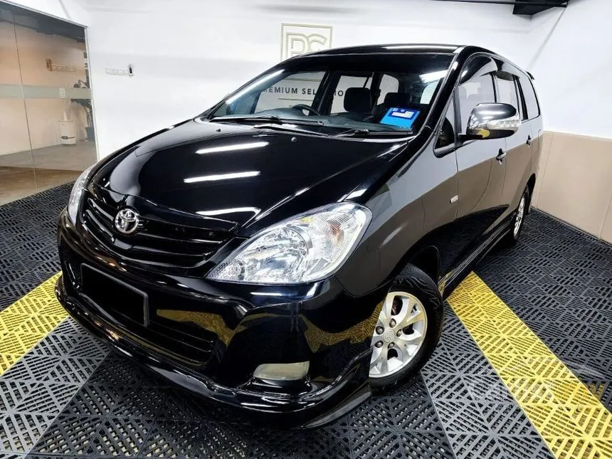 Used 2009 Toyota Innova 2.0 E MPV MANUAL LEATHER SEAT SMOOTH ENGINE ...