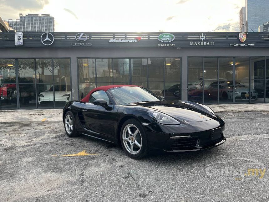 Recon 2021 Porsche 718 2.0 Boxster Convertible 8K KM,Sport Chrono,Grade ...