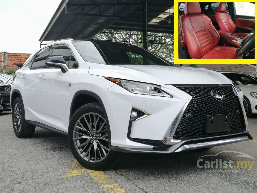 Recon 2016 Lexus RX200 2.0 F SPORT HUD 360CAM - Carlist.my