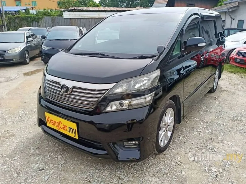 Used 2010/2015 CASH OTR Toyota Vellfire 2.4 Z PLATINIUM (A) 2 POWER DOOR POWER BOOT 7 SEATER MPV ...