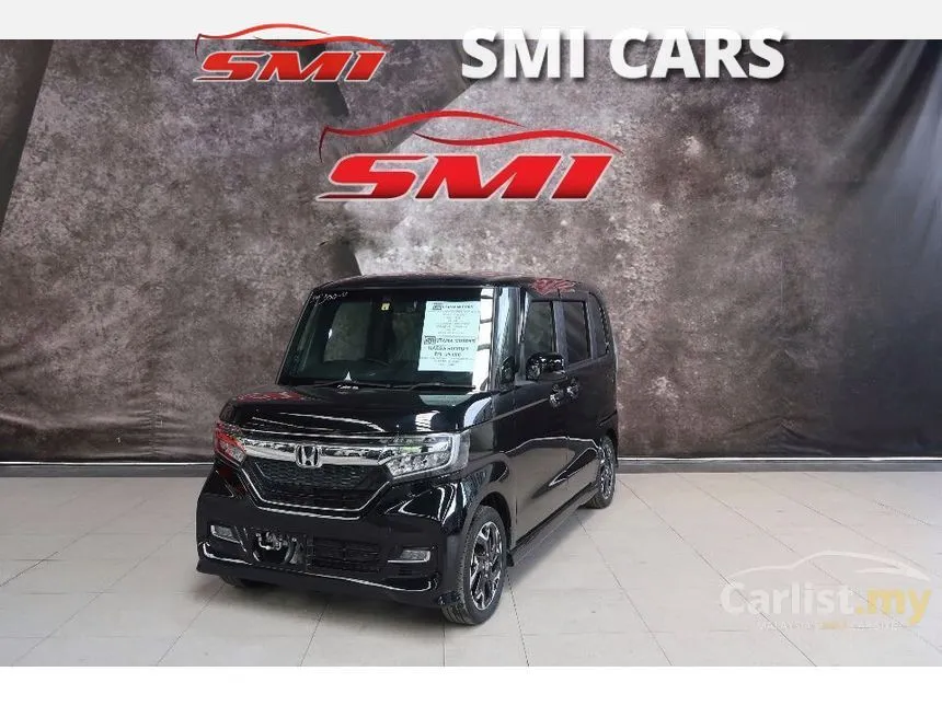 Recon MERDEKA SALES 2018 HONDA N BOX CUSTOM G L TURBO HONDA SENSING (CC 700) UNREG 2PD PRECRASH ...