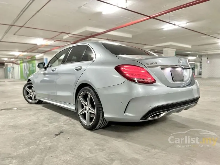Recon 2017 Mercedes-Benz C200 2.0 AMG / SILVER BLUE & BLACK INTERIOR ...