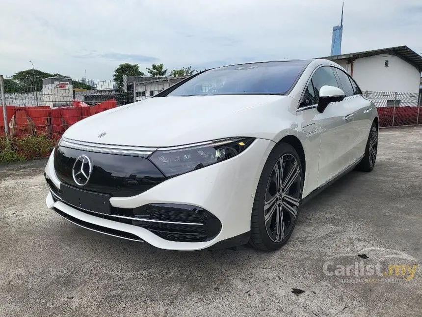 New 2022 Mercedes-Benz EQS 450+ Exclusive Luxury NEW CAR BURMESTER ...