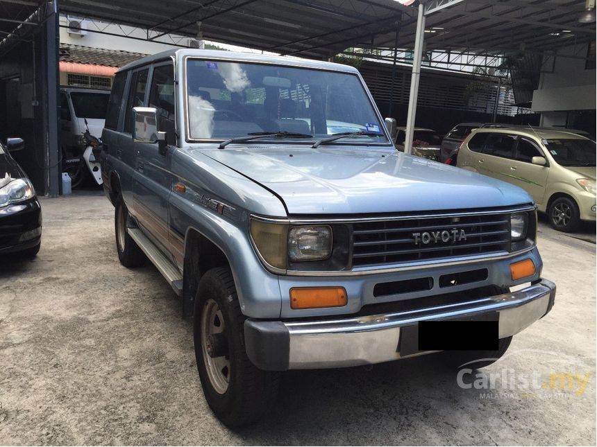 Toyota Land Cruiser II 1990 2.4 in Penang Manual SUV Blue for RM 27,999 ...