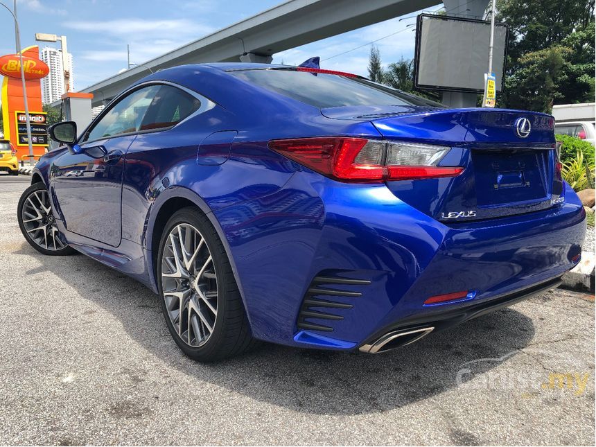 Lexus RC200t 2016 F Sport 2.0 in Kuala Lumpur Automatic Coupe Blue for ...