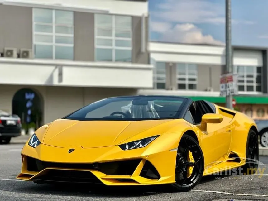 Recon 2020 Lamborghini Huracan 5.2 V10 LP640-4 EVO Spyder Convertible ...