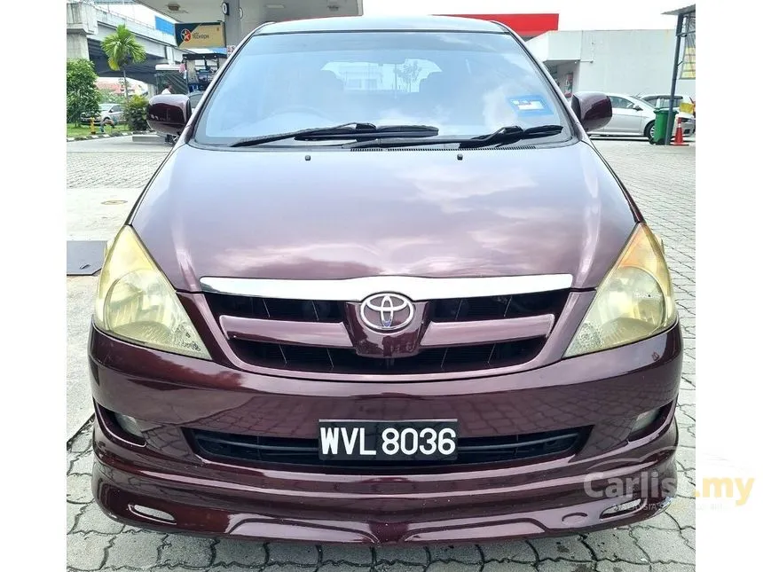 Used 2008 Toyota Innova 2.0 E FACELIFT PROMO SIAP OTR # ORI MILEAGE ...