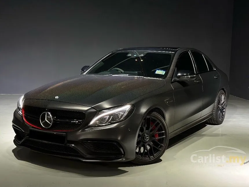 Used 2015 Mercedes-Benz C63 AMG 4.0 S Edition 1 Sedan NightPackage ...