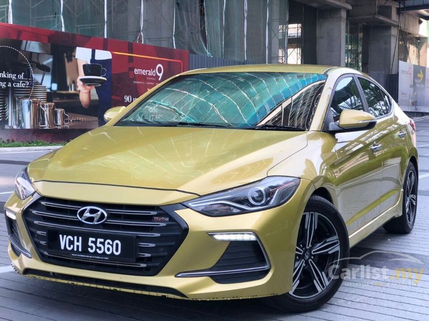 Used ORI 2017 Hyundai ELANTRA 1.6 TURBO FACELIFT (A) - Carlist.my