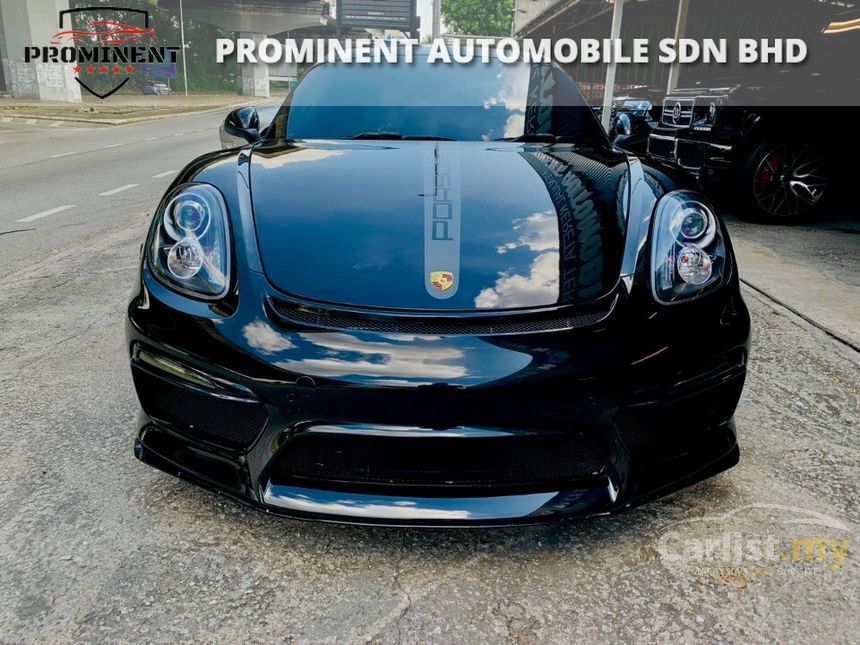 Used PORSCHE CAYMAN 2.7 GTS WTY 2025 2019,CRYSTAL BLACK IN COLOUR ...