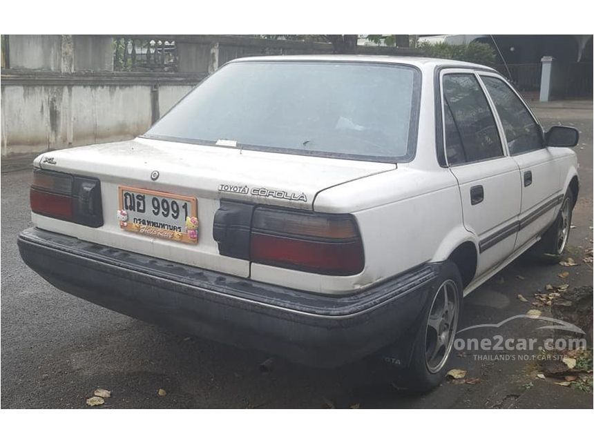 Toyota Corolla 1992 XL 1.3 in กรุงเทพและปริมณฑล Manual Sedan สีขาว for ...