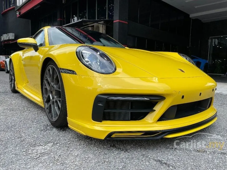 Recon 2020 Porsche 911 3.0 Carrera 4S TECHART Bodykit Racing Yellow Red ...